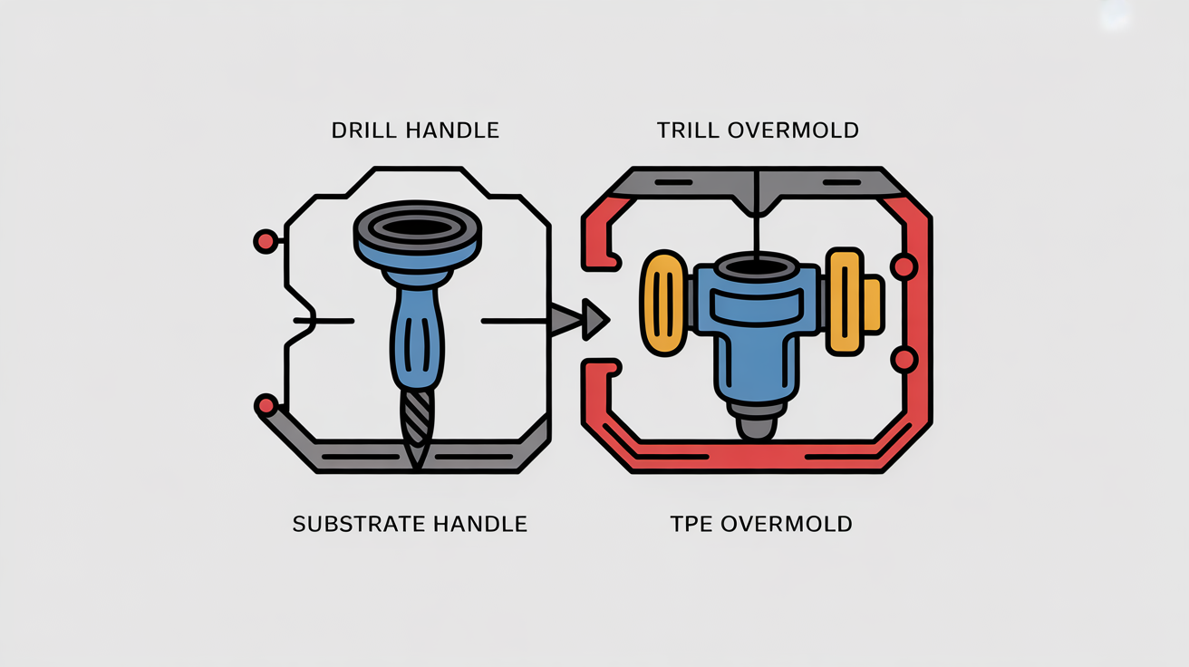 Soft Touch Grips 2K Molding: Ergonomic Design & Manufacturing