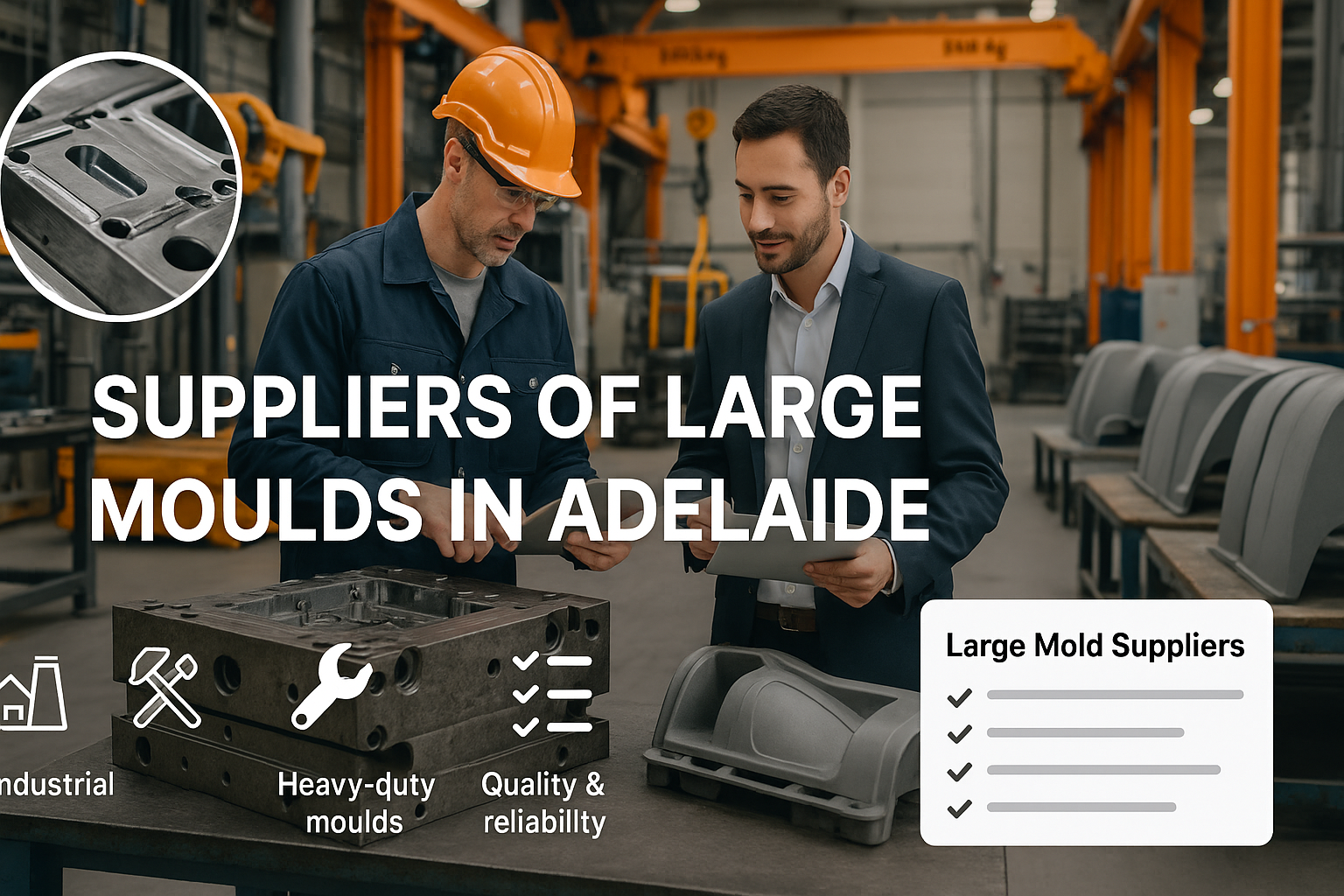 A Guide to Sourcing Large Injection Moulds in Adelaide