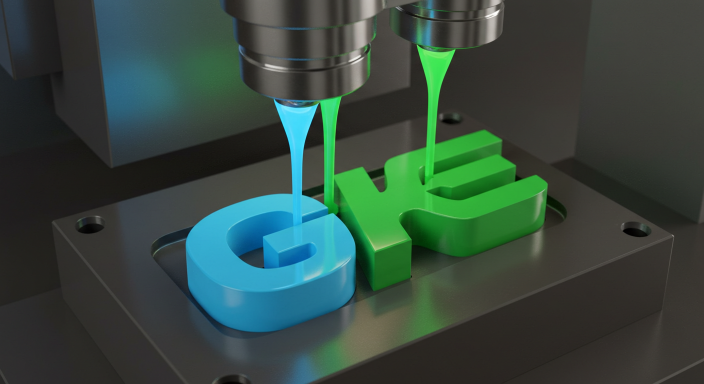 Dual-Color Logo Injection Molding in One Shot | SunOn Solutions - SunOn