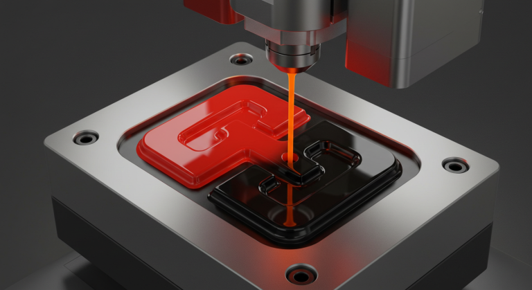 Dual-Color Logo Injection Molding in One Shot | SunOn Solutions - SunOn