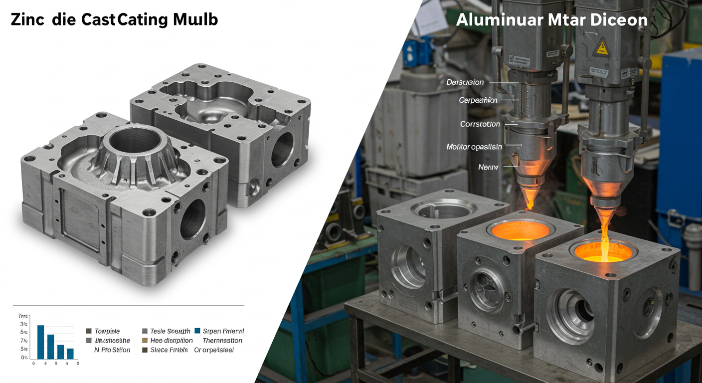 Zinc Vs Aluminum Die Casting Mold Advantages | Material Comparison