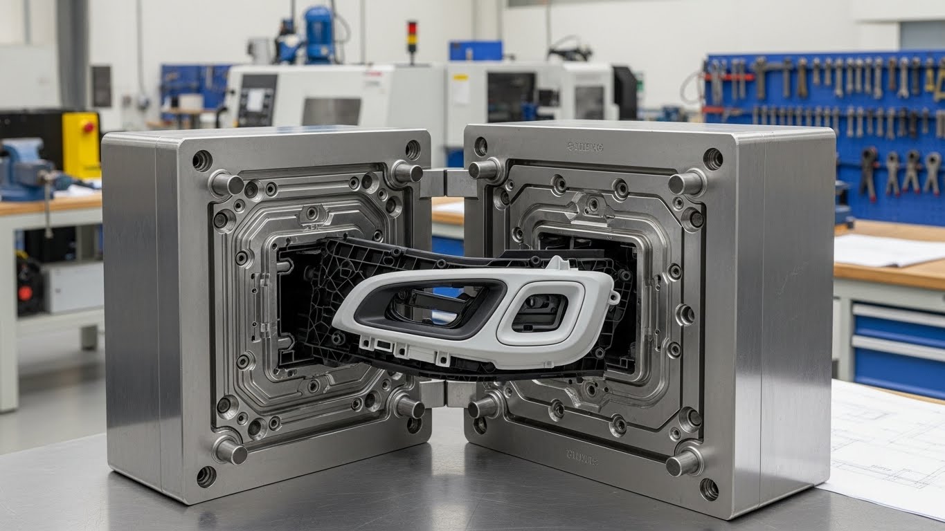 Custom Automotive Overmold Components with Precision & Durability