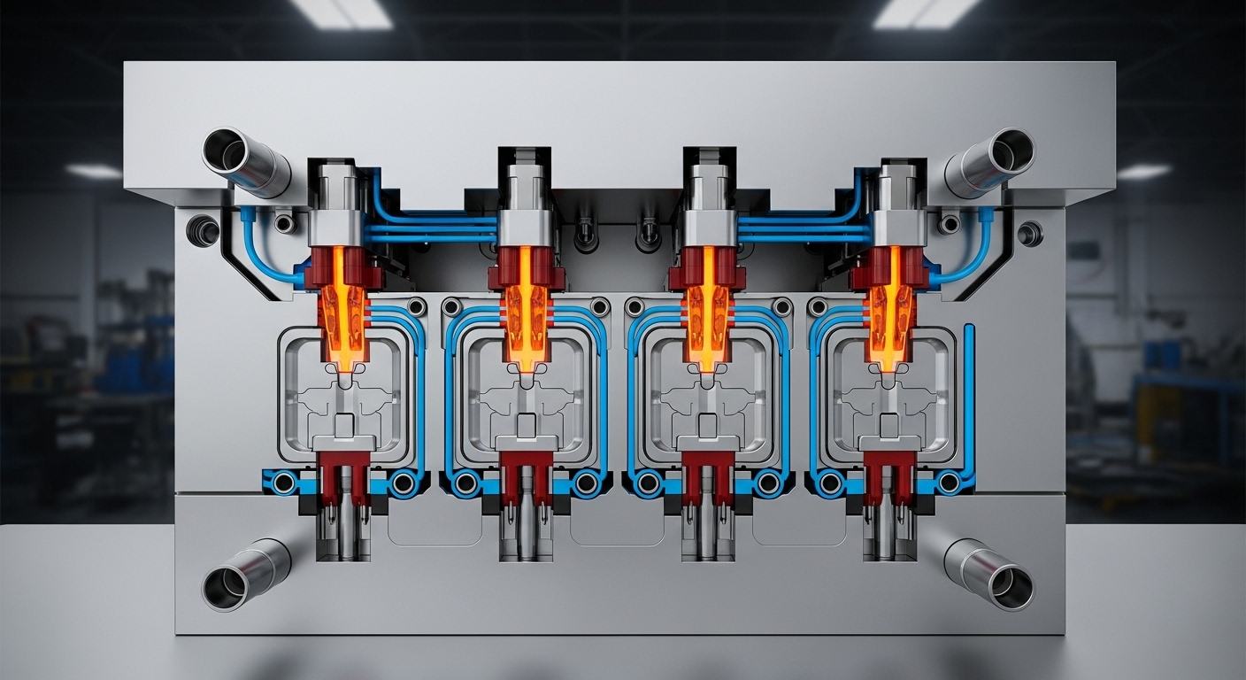 2K Injection Mould (Dual Color Injection) | Precision Two-Shot Moulding